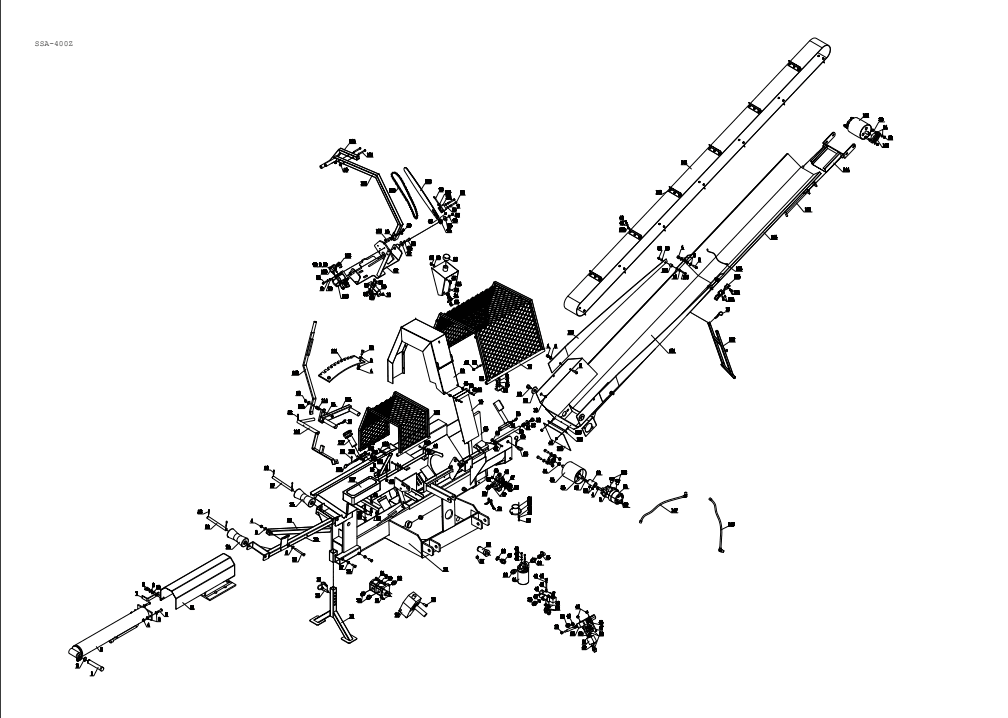 Lumag SSA400Z PTO Firewood Processor | Lumag Distribution